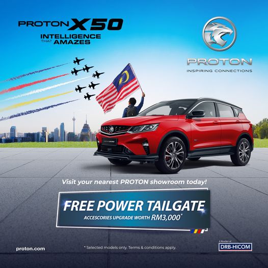 PROTON Sales Promotion - Rebate up to RM7000 Ready Stock!